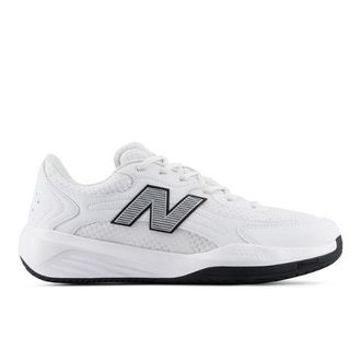 New Balance Herren 696v7 in Wei&szlig;/Schwarz, Synthetik, Gr&ouml;&szlig;e 42.5