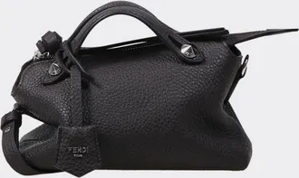 Fendi Mini sac By The Way en cuir de veau grain&eacute; avec anses amovibles