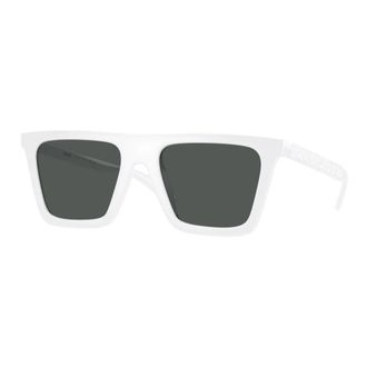 Versace Stylische Sonnenbrille - - Accessories - Herren - Wei&szlig; - 53 MM