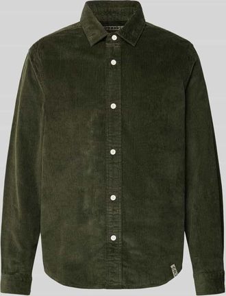 Superdry Regular Fit Hemdjacke aus Cord mit Kentkragen