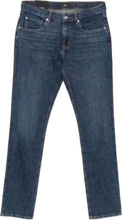 7 For All Mankind Homme, Jeans, Bleu, Taille: W34 Jeans droits