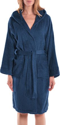 Caleffi Minorca - Bademantel Herren - Bademantel Damen, Morgenmantel Damen - Flauschiger Damen-Morgenmantel aus Frottee und Herren-Modell aus weicher Baumwoll