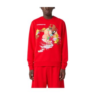 Iceberg Stylische Herren Kapuzenpullover - - Knitwear - Herren - Rot - L