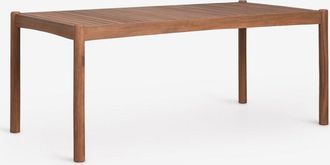 Sklum Rechteckiger Gartentisch aus Akazienholz Karvia 180 x 90 cm Akazie Braun