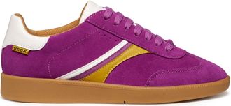 Geox Damen D MELEDA Sneaker, Purple, 35 EU