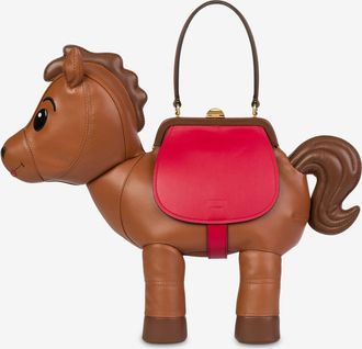 Moschino Horse Bag - Braun