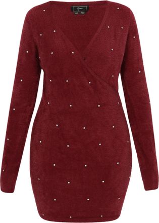 Faina Kleid Frauen Burgund