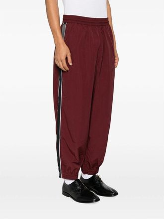 Willy Chavarria Borde Track Pants - Red