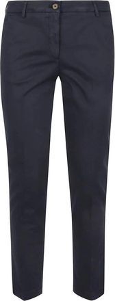 BRIGLIA 1949 Femme, Pantalons, Bleu, Taille: 38 FR New York Pants