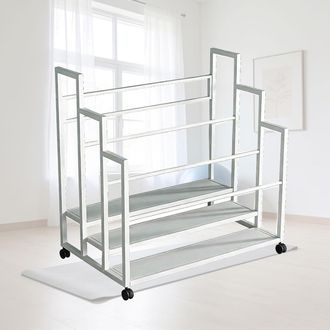 Generic Aufbewahrungsregal for Yogamatten, Yogamatten-Aufbewahrungsregal, bodenstehend mit abschlie&szlig;barem Metallgeh&auml;use mit gro&szlig;em Fassungsverm&ouml;gen for Kurzha