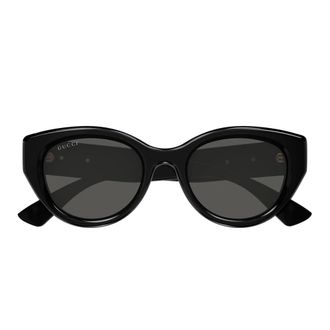 Gucci Cat-Eye-Sonnenbrille - - Accessories - Damen - Schwarzk - 52 MM