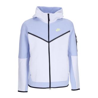 Nike Tech Fleece Kapuzen-Sweatshirt mit Rei&szlig;verschluss - - Sport - Herren - Blau - XL