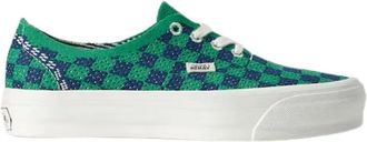 Vans Femme, Chaussures, Vert, Taille: 38 EU Premium Authentic Checkerboard