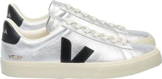 Veja Femme, Chaussures, Gris, Taille: 39 EU Baskets &Eacute;thiques en Cuir