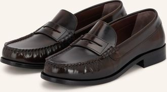 Alohas Alohas Penny-Loafer Rivet braun