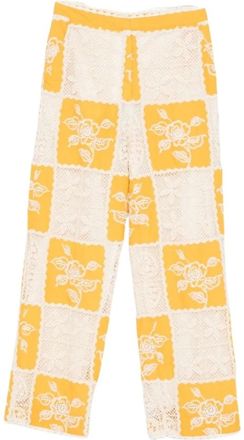 Farm Rio Farm Rio, Femme, Pantalons, Multicolore, Taille: 40 FR Wide Pantalons