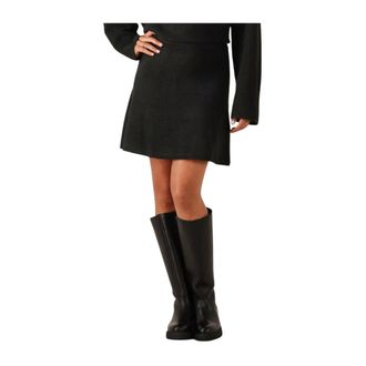 Notre-V Schwarzer Minirock Nv-Gladys - - Skirts - Damen - Schwarzk - XS
