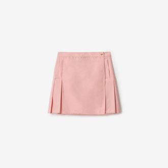 Burberry Minijupe pliss&eacute;e en nylon stretch, Size: 02