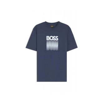 HUGO BOSS Homme, Tops, Bleu, Taille: XL Te Insignia T-Shirt