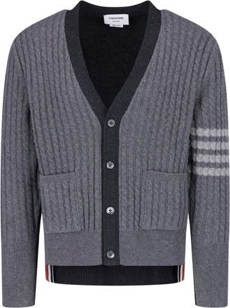 Thom Browne Virgin Wool Button Cardigan