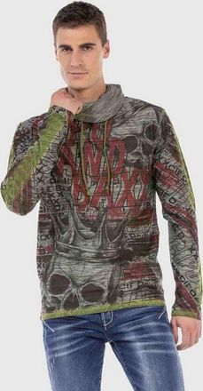 Cipo & Baxx T-Shirt Sweatshirts mit coolem Print