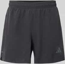 adidas Regular Fit Sport-Shorts mit Logo-Print