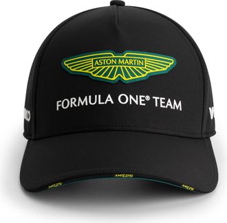 Aston Martin F1 2025 Teamkappe Schwarz - Einheitsgr&ouml;&szlig;e