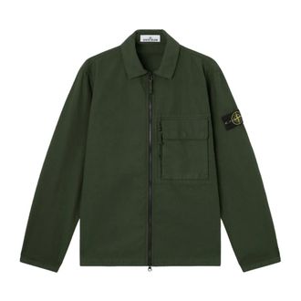 Stone Island Herren, Jacken, Gr&uuml;n, LGr&ouml;&szlig;e