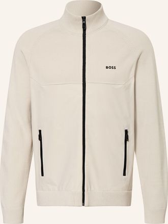 HUGO BOSS Strickjacke Unity beige