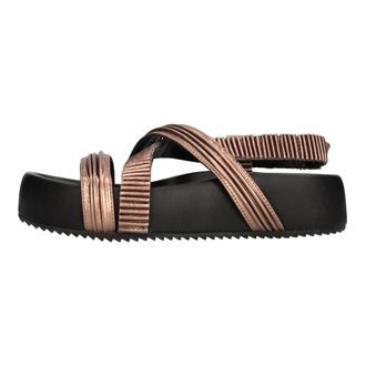 Patrizia Bonfanti Femme, Chaussures, Brun, Taille: 39 EU Flat Sandales