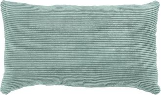 Andiamo Kissen Emy in Cord-Optik - Sofakissen mit Füllung Bezug - Zierkissen Dekokissen Kopfkissen 30 x 50 cm Salbei