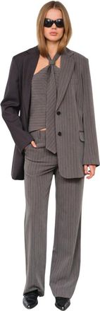 Designers Remix Collection Femme, Vestes, Gris, Taille: 38/40 FR Blazers