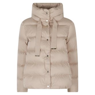 Herno Femme, Vestes, Beige, Taille: 36 FR Down Vestes