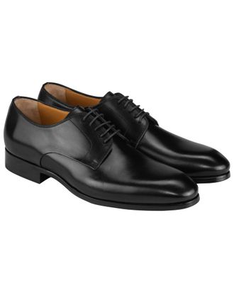 Magnanni Schn&uuml;rschuhe Derby-Form mit Ledersohle in