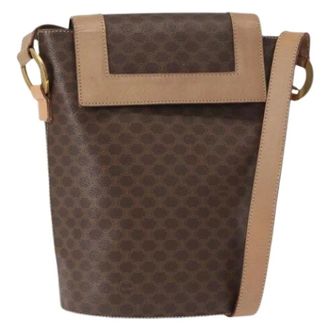 Celine Sac bandouli&egrave;re en plastique Pre-owned - Femme - Pre-owned - Brun - Taille: ONE Size