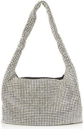 Faina Sacs à bandoulière, Femme, argenté, Einheitsgröße