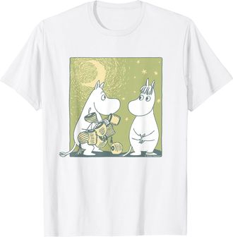 Moomin troll & Snorkmaiden Love Laternen T-Shirt