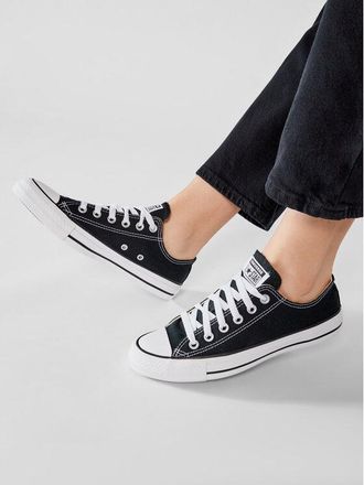 Converse Sneakers aus Stoff Chuck Taylor All Star Ox M9166C Schwarz