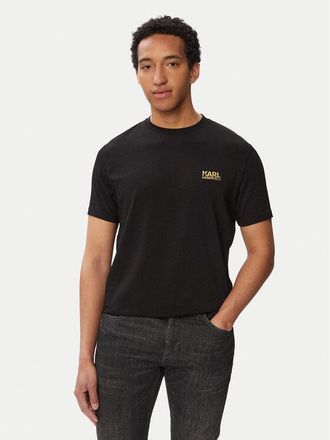 Karl Lagerfeld T-Shirt 755781 563235 Schwarz Regular Fit