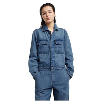 G-Star G-Star RAW Womens Painter Overall Jumpsuit, Blau (Faded Coastal Waters D24392-D777-G797), XL