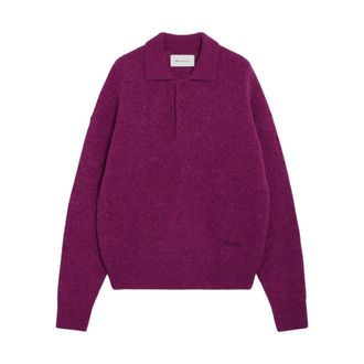 Ami Pull Polo - Homme - Tops - Rose - Taille: M