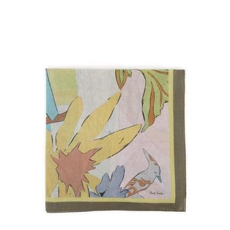 Paul Smith Foulard River Collage en coton