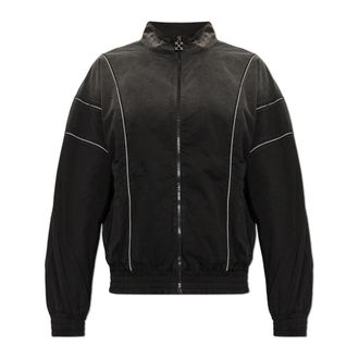 Off-white Sweatshirt mit Stehkragen - - Sweatshirts & Hoodies - Herren - Schwarzk - L