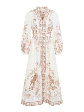 Zimmermann Maxi Robe - Beige