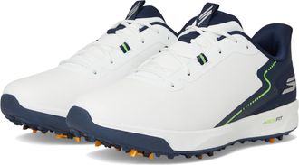 Skechers Mens Vortex Rival Arch Fit Golf Shoe Sneaker, wei&szlig;/Marineblau, 47 EU