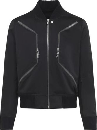 Rick Owens Homme, Vestes, Noir, Taille: M Veste Aviateur Heizer Flight