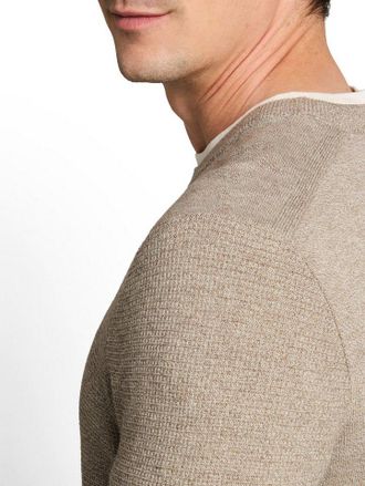 Tom Tailor Strickpullover aus weicher Baumwolle - Rundhals