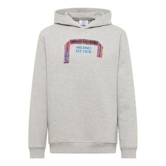 Carlo Colucci Homme, Sweatshirts et sweats &agrave; capuche, Gris, Taille: M SweaT-shirts & SweaT-shirts &agrave; capuche