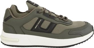 A|X Armani Exchange Homme, Chaussures, Vert, Taille: 44 EU Baskets avec d&eacute;tails contrastants