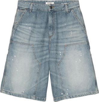 Carhartt Work in Progress Femme, Shorts, Bleu, Taille: 36 FR Nixon Double Knee Short